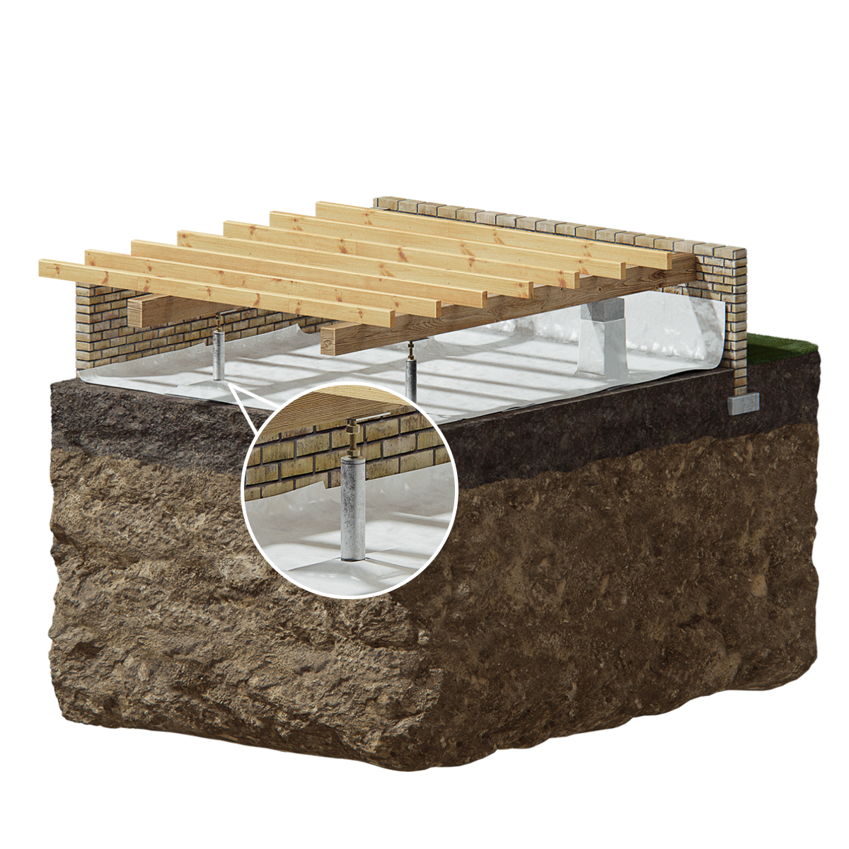 Crawl Space Repair | Free Inspections | Groundworks